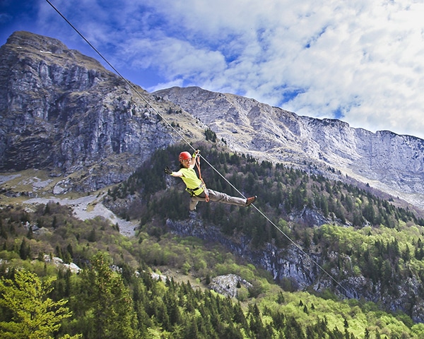 Zipline in Slovenia | Activities from Bled & Ljubljana | Mamut Slovenija